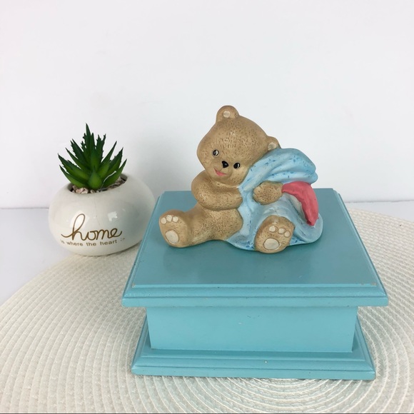 Jewelry | Vintage House Of Lloyd 1988 Teddy Bear Jewelry Box | Poshmark